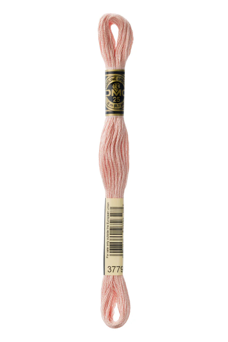 DMC - 6 Strand Floss - Color 3779 - Burnished Pink – Humble Stitch