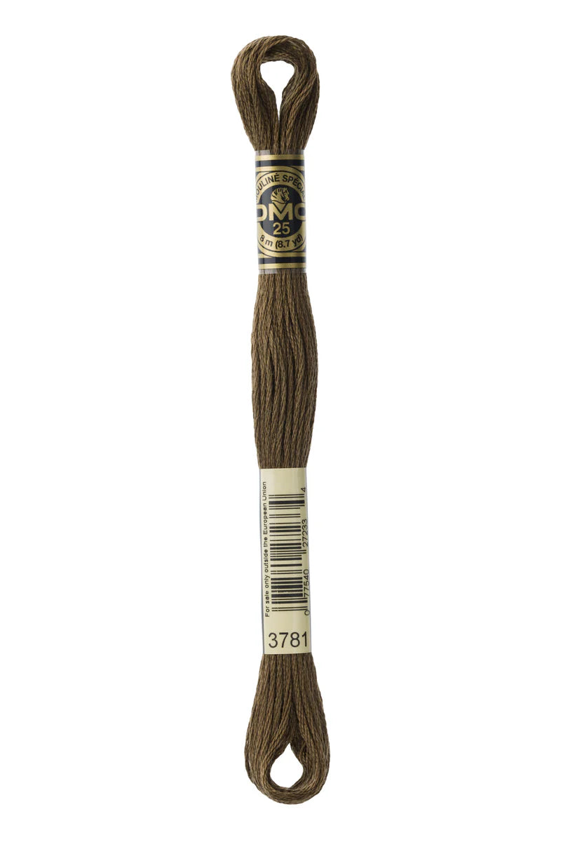 DMC - 6 Strand Floss - Color 3781 - Wrought Iron – Humble Stitch