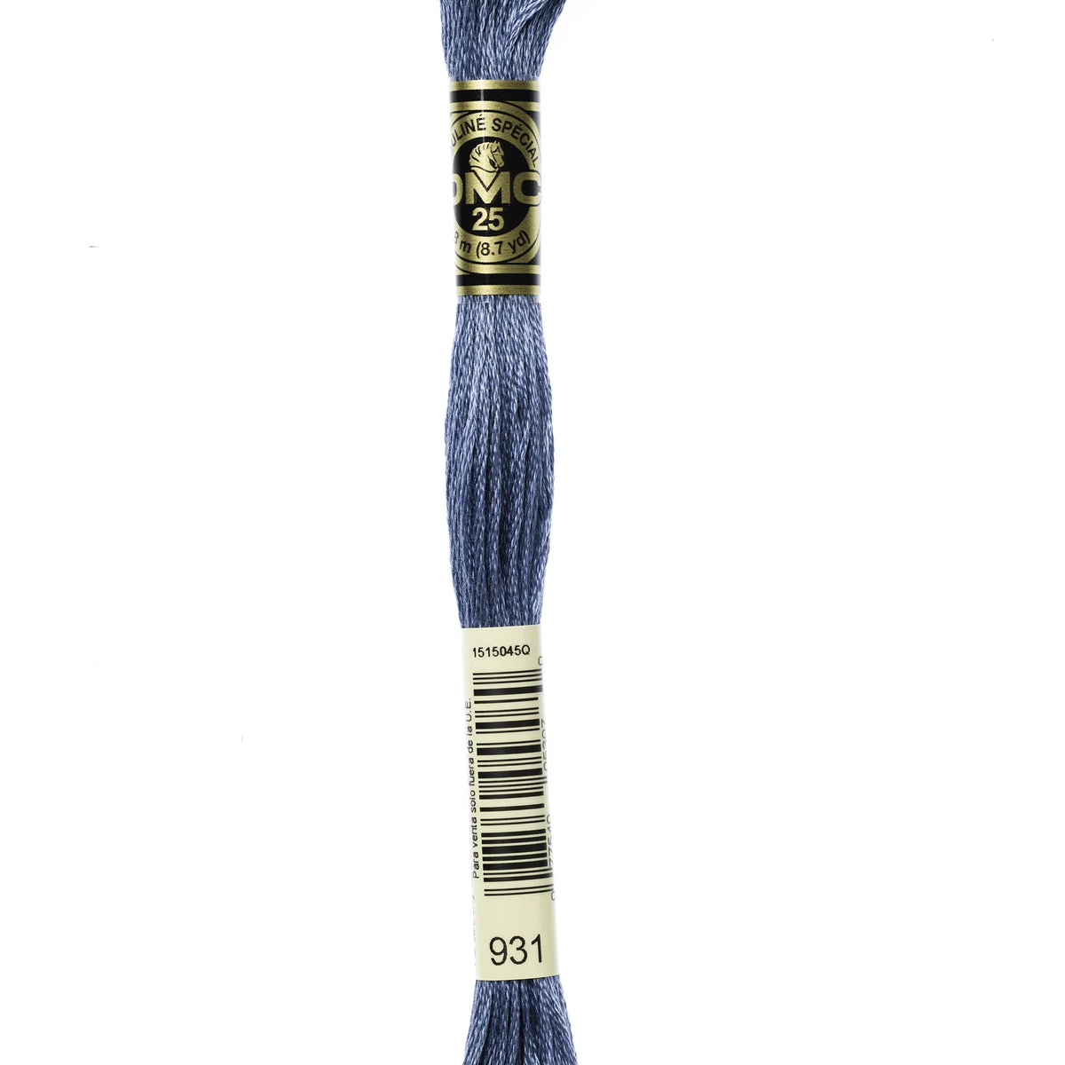 DMC - 6 Strand Floss - Color 931 - Blue Grey – Humble Stitch