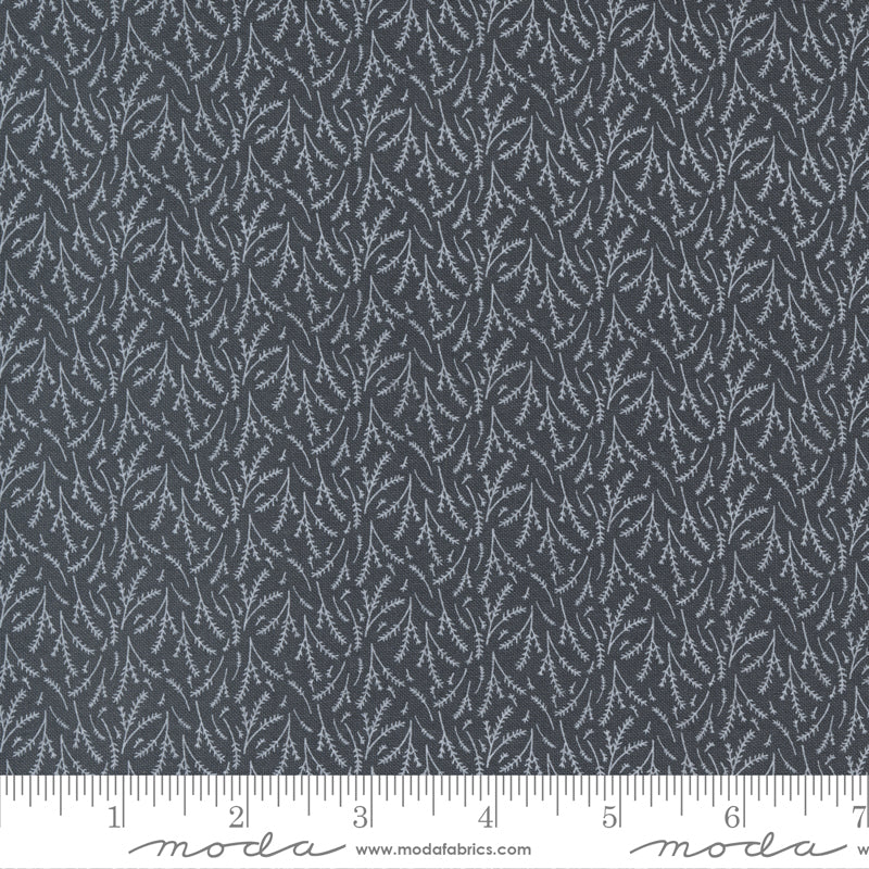 Moda - Midnight In Garden Charcoal – Humble Stitch