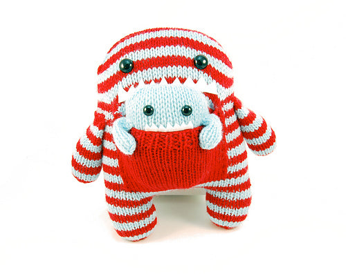 Danger Crafts - Daphne and Delilah the Momma and Baby Monster - Knitti ...