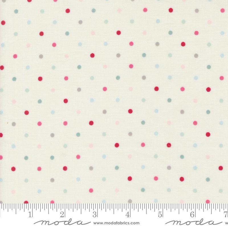 Bunny Hill Designs - Moda - My Summer House - Cream Dots 3046-11 ...