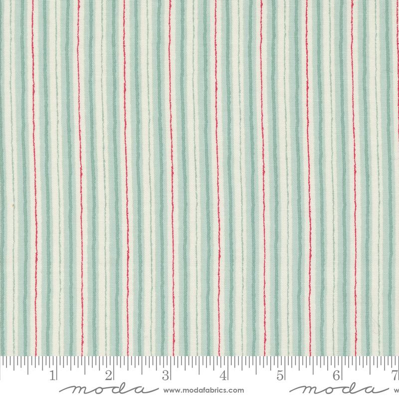 Bunny Hill Designs - Moda - My Summer House - Aqua Stripes 3047-13 – Humble Stitch