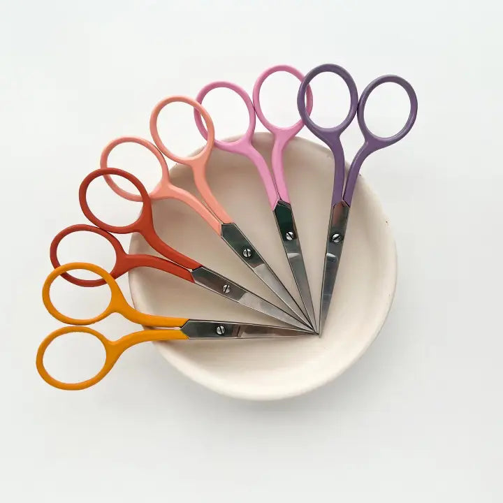Matryoshka Doll Shop - Modern Embroidery Scissors - Barbie Pink ...
