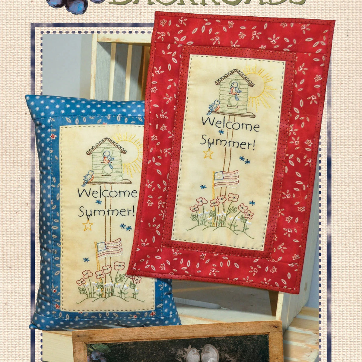 Blueberry Backroads - Welcome Summer – Humble Stitch