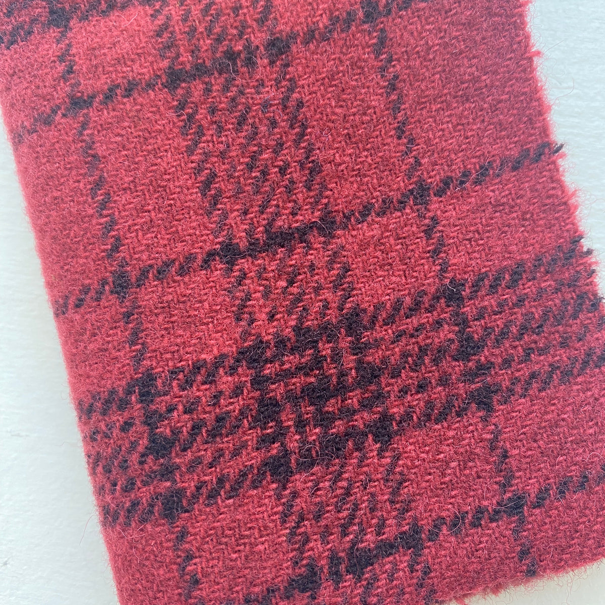 Wool Cut - Medium - Dark Red Plaid – Humble Stitch