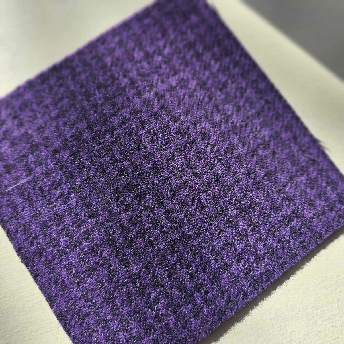 Wool Cut - Mini Squares - Dark Violet Mini Dots – Humble Stitch