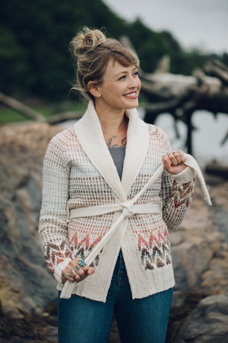 Spark Cardi by Drea Renee Knits - Knitting Pattern – Humble Stitch