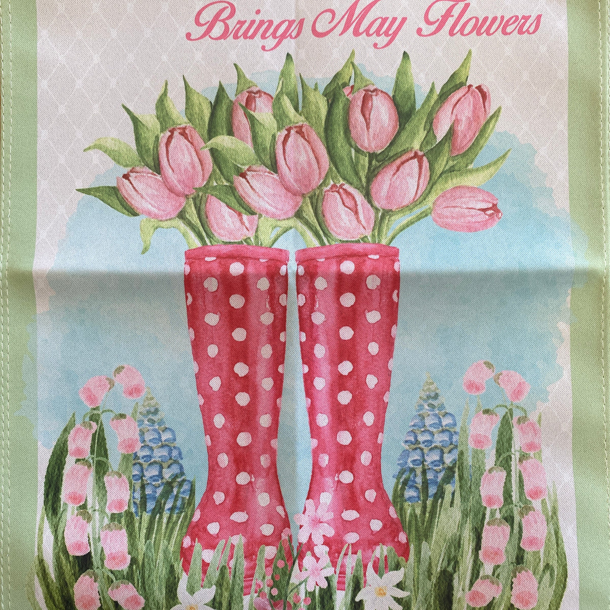 Flags Galore - Spring Showers – Humble Stitch