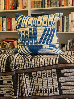 Zigs Crochet - Mosaic Bookcase - Crochet Pattern – Humble Stitch