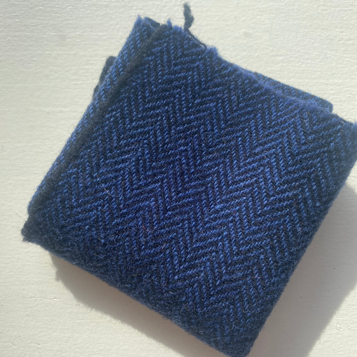 Wool Cut - Medium - Midnight Blue Chevron – Humble Stitch