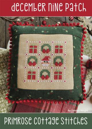 Primrose Cottage Stitches - Cross Stitch Pattern - December Nine Patch ...