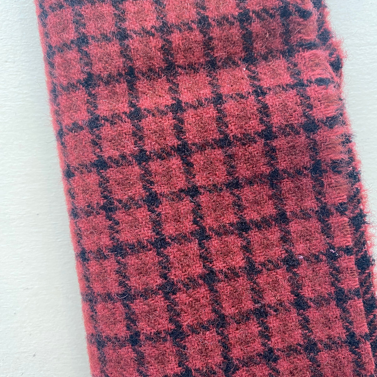 Wool Cut - Medium - Red Squares – Humble Stitch