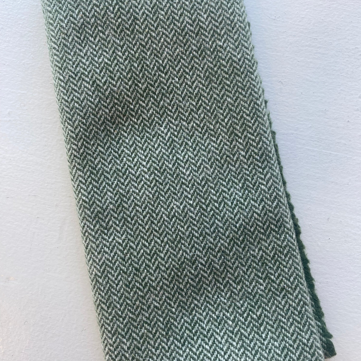 Wool Cut - Large - Sage Green Chevron – Humble Stitch