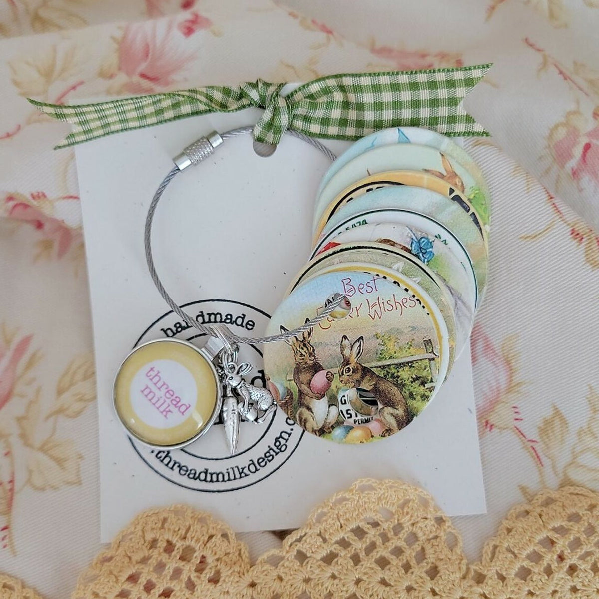 Thread Milk Easter Set 2 Floss Drops Thread Milk Design – Humble Stitch