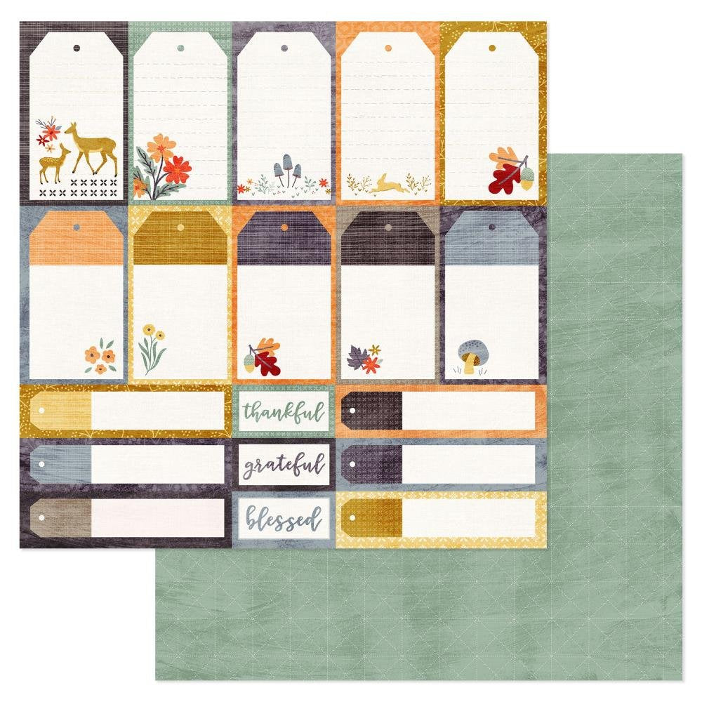 American Crafts - Farmstead Harvest Tags - 12x12 – Humble Stitch