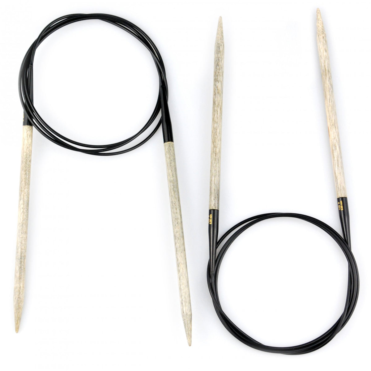 Lykke - Fixed Circular Knitting Needle - US 6 - 16" - Driftwood ...