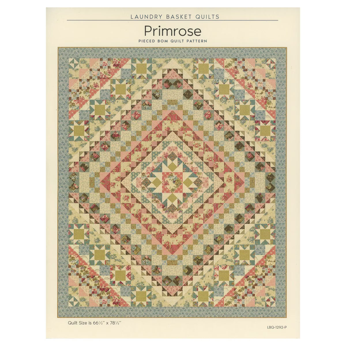 Laundry Basket Quilts - Primrose Pieced BOM Quilt Pattern – Humble Stitch