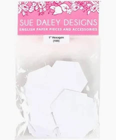 Sue Daley Designs - 1" Hexagon - English Paper Pieces and Accessories ...